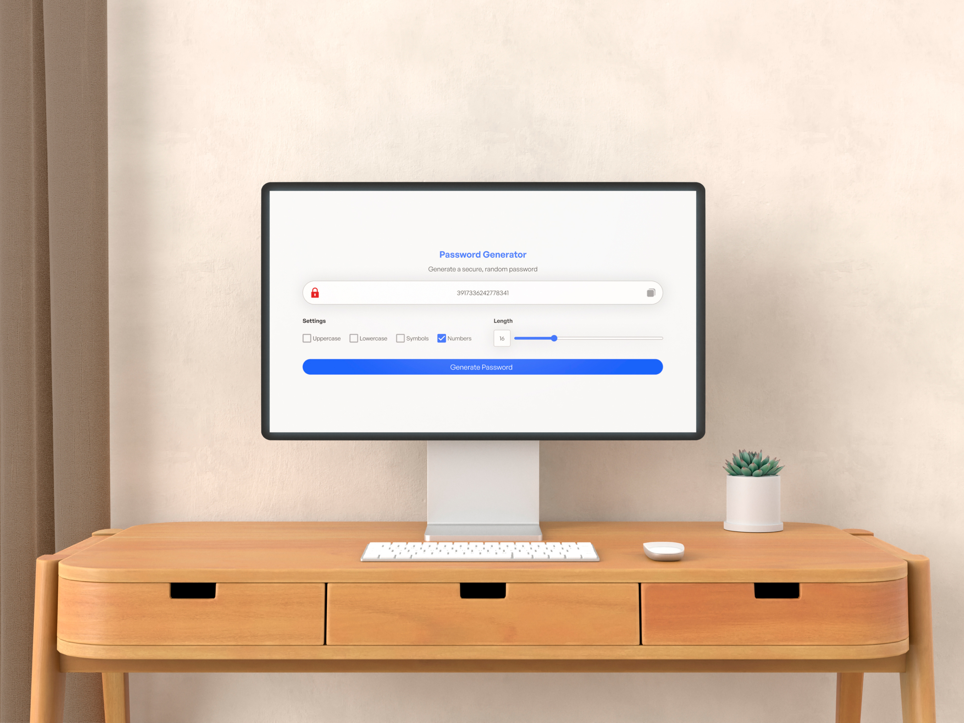 Generate Random Password | UI/UX Design by Takaz Cao on Dribbble Generate Random Password | UI/UX Design by Takaz Cao on Dribbble